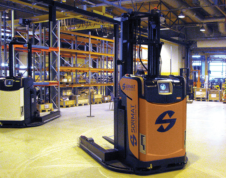 eureka magazine: Technology - Automating the warehouse | Cat Lift Trucks